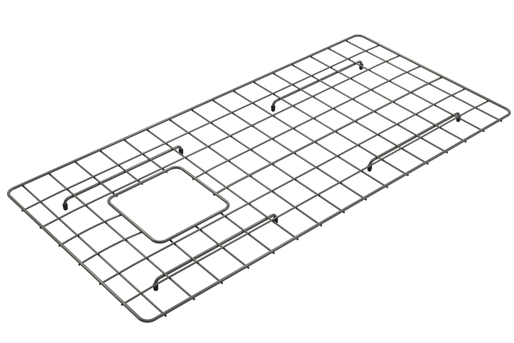 Stainless Steel Sink Rack in Gun Metal finish for 36 in. 1354/1355/1505 ...