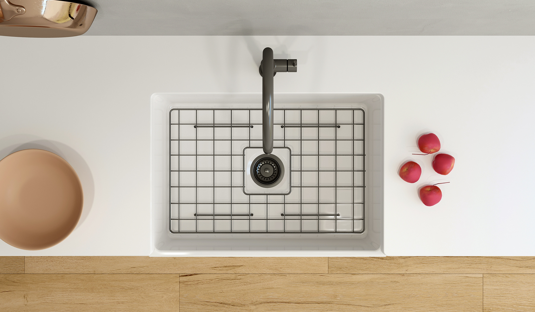 Kitchen Sink Strainer - Gun Metal Kitchen Sink Strainer - Gun Metal for ...
